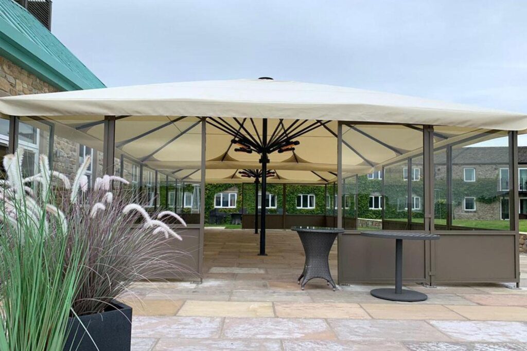 Large Commercial Parasols | Shade Specialists